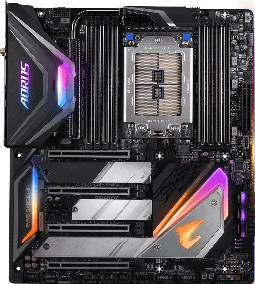 Gigabyte X399 Aorus Xtreme - Motherboard Specifications On MotherboardDB